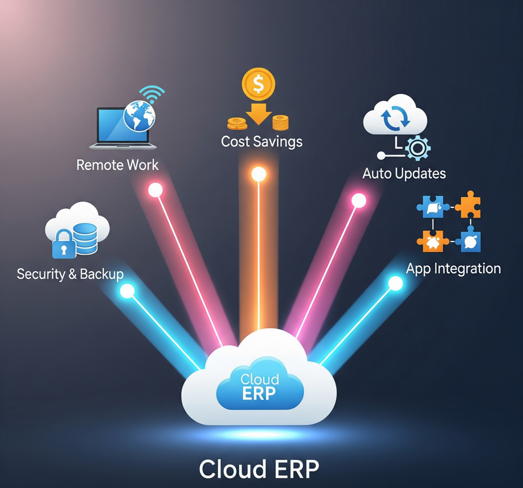 Top 5 Benefits of Using Cloud ERP Software in 2025